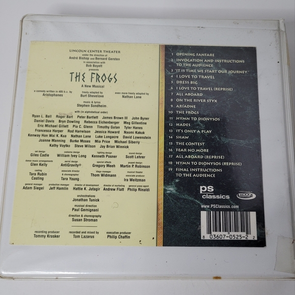 Media | Two Broadway Score Recordings On Cds With Booklets Into The ...